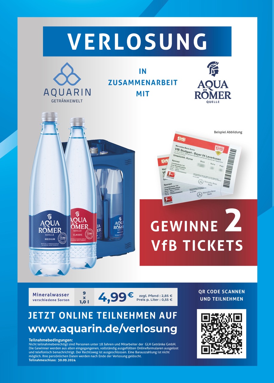 AQUARIN Getränkewelt | Ihr Getränkemarkt